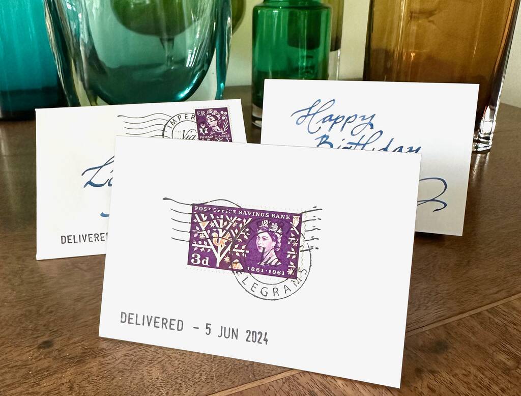 Bespoke Handwritten Birthday Card By Imperial Telegrams