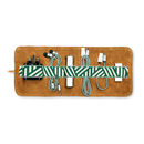 Leather Tech Roll Organiser With Optnl Access., Tan By Mantidy ...