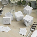 Wedding Table Trivia Set By Postbox Party | notonthehighstreet.com