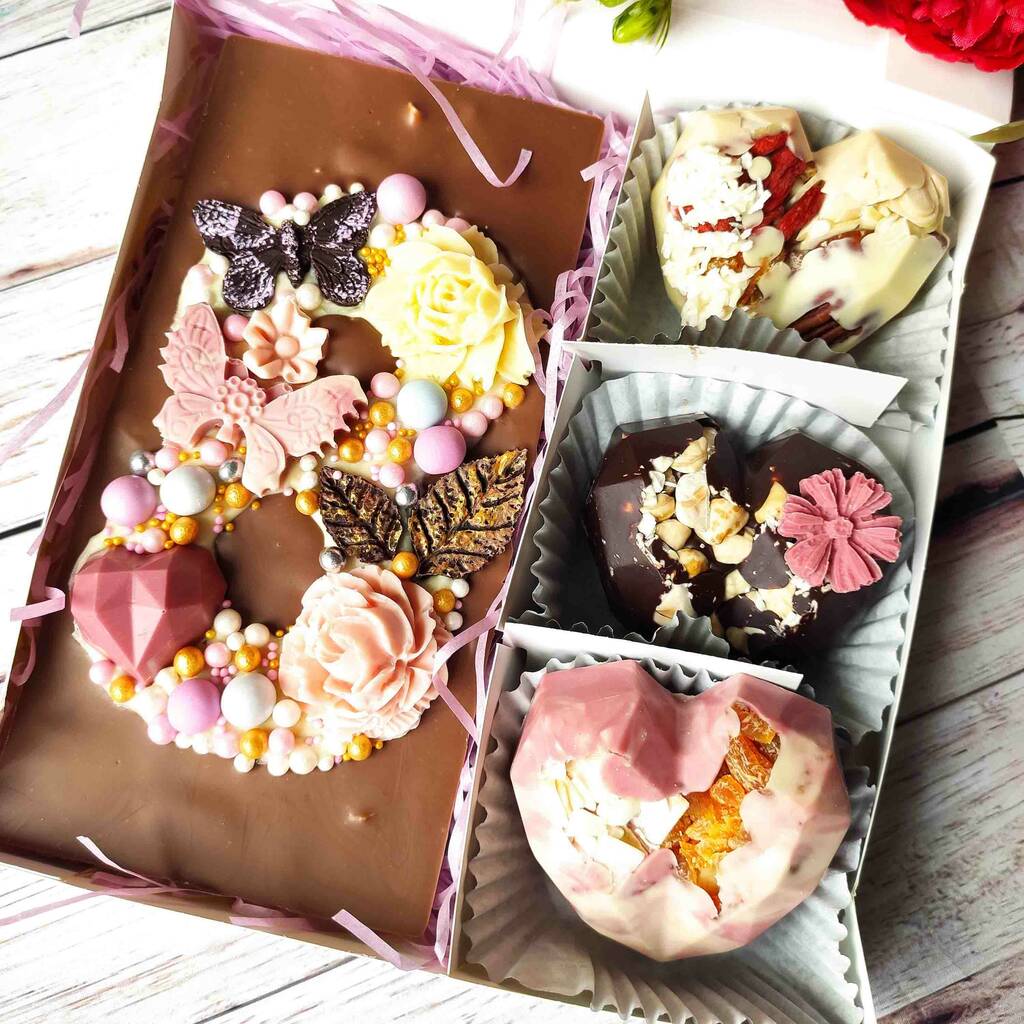 Personalised Anniversary Chocolate Bar And Numbers By The Unique ...