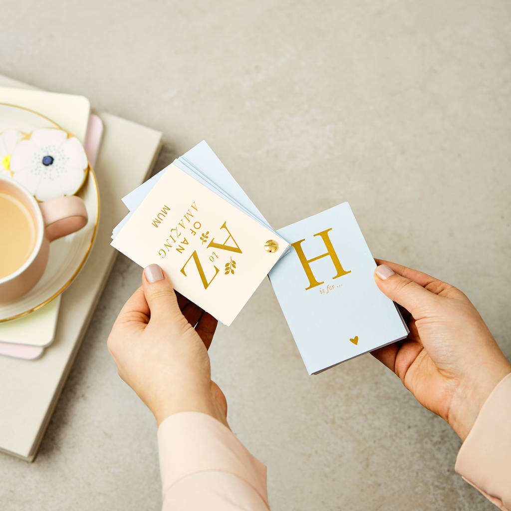 a to z of an amazing mum book by martha brook | notonthehighstreet.com