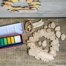 Personalised Easter Wreath Craft Activity Kit By Butterscotch Studio ...