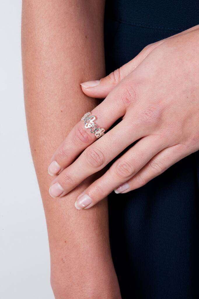 Open Splash Ring By Lucy Quartermaine | notonthehighstreet.com