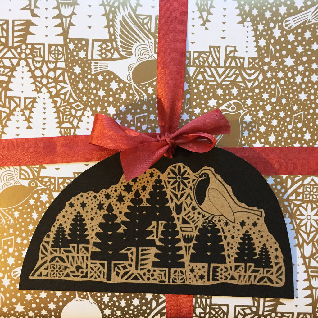 Gift Wrapping Paper Understory By Prism of Starlings ...