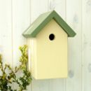 Handmade Simply Colour Bird Box By Lindleywood | notonthehighstreet.com