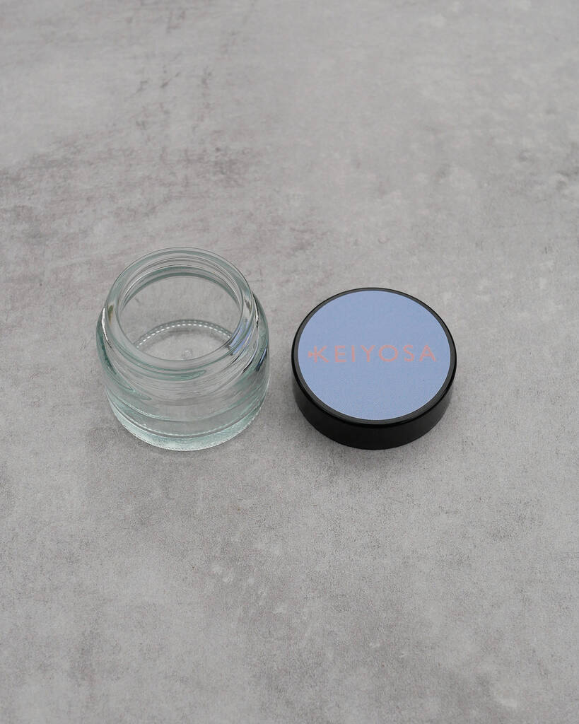 Glass Calligraphy Ink Jar By Keiyosa | notonthehighstreet.com