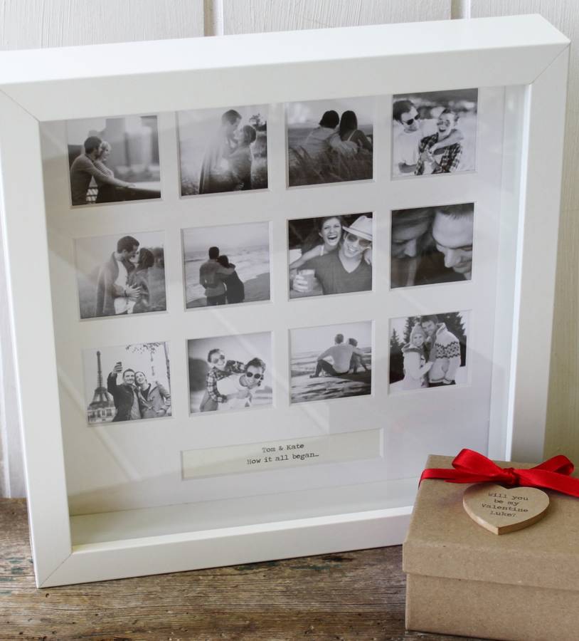personalised 'our anniversary' photo frame by posh totty designs ...