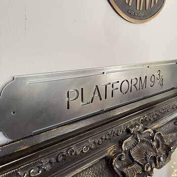 Platform Nine And Three Quarters Harry Potter Sign By Suffolk Style ...