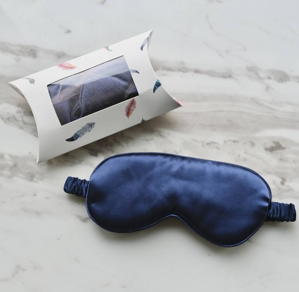 Luxury Satin Eye Mask By Aura Organics Cosmetics