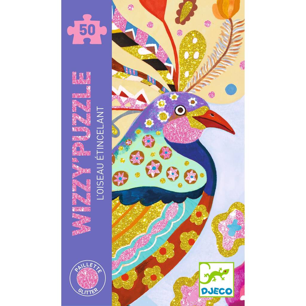 Sparkling Bird Glitter Jigsaw Puzzle By Crafts4Kids ...
