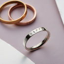 Personalised Script Ring By Posh Totty Designs | notonthehighstreet.com
