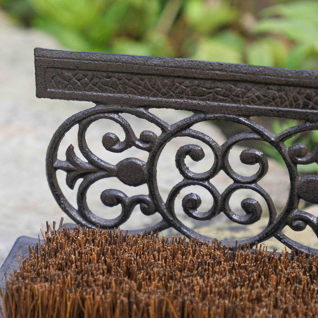 Gardener's Cast Iron Boot Scraper With Brush By Dibor ...