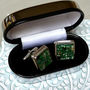 Computer Circuit Board Sterling Silver Cufflinks By Hepburn & Hughes ...