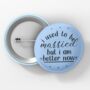 Funny Divorce Or Breakup Badge By Bennies | notonthehighstreet.com