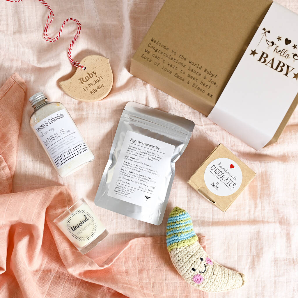 'hello Baby' Personalised Gift Box By Fora Creative ...