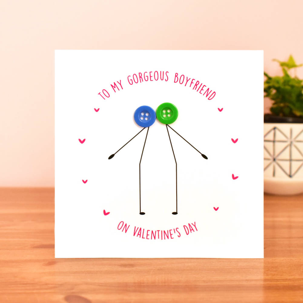 kissing couple anniversary card by mrs l cards | notonthehighstreet.com