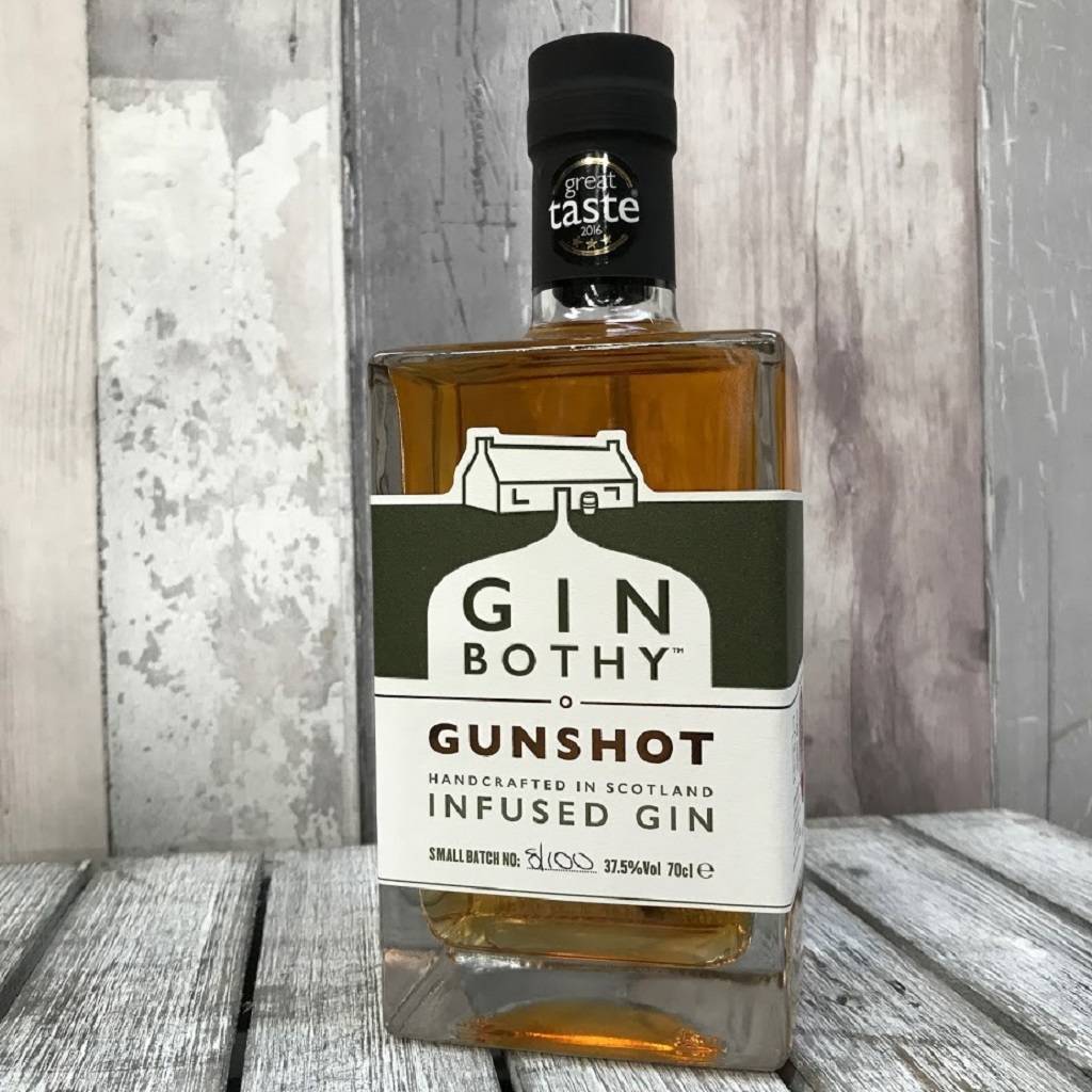 gunshot gin by gin bothy | notonthehighstreet.com