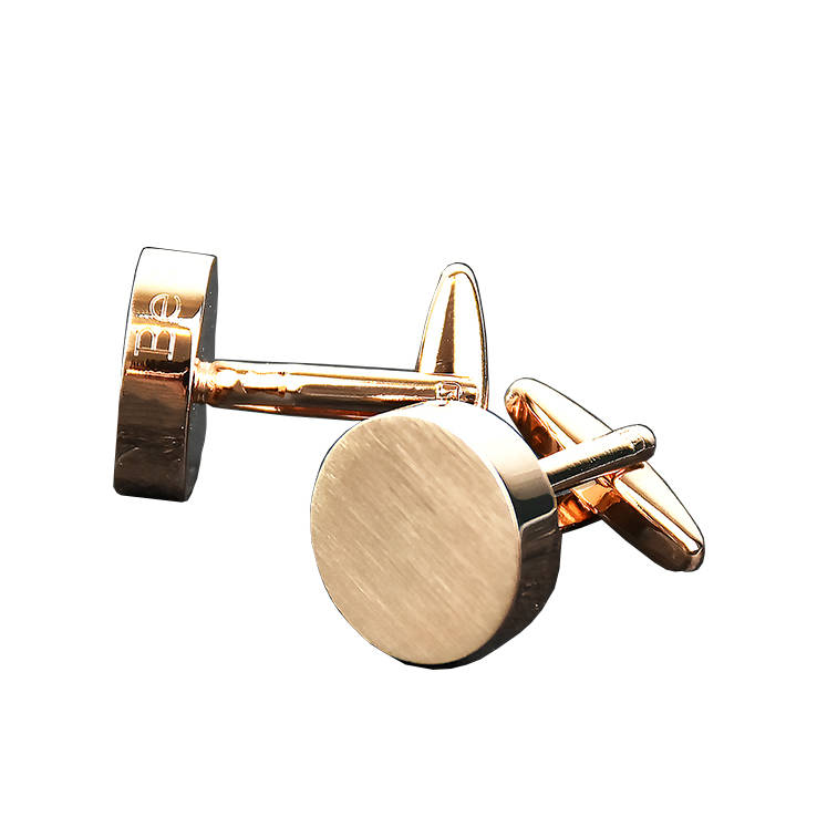 solid disc personalised cufflinks by ellie ellie | notonthehighstreet.com