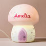 Personalised Fairy Toadstool LED Night Light By Lisa Angel