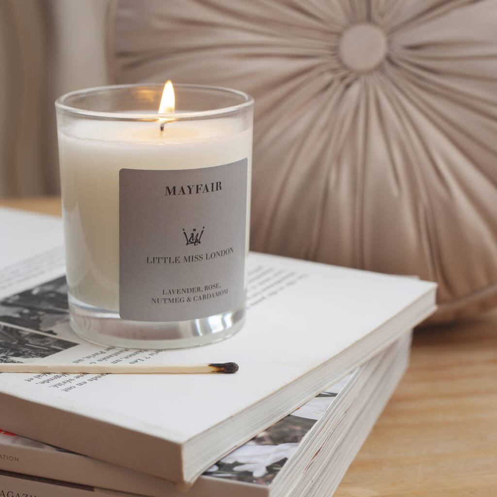 Little Miss Mayfair Floral Blend Scented Candle By Little Miss London ...
