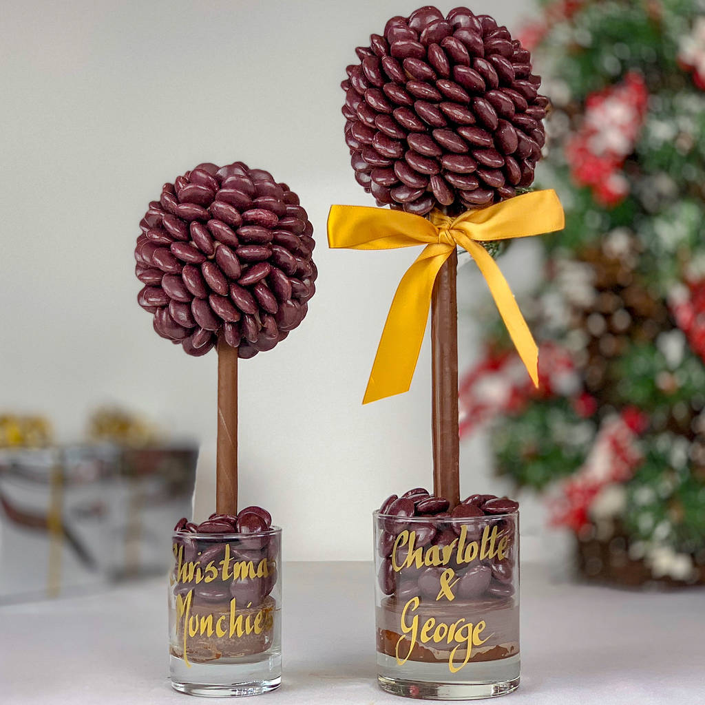 personalised minstrel chocolate sweet tree by sweet trees ...