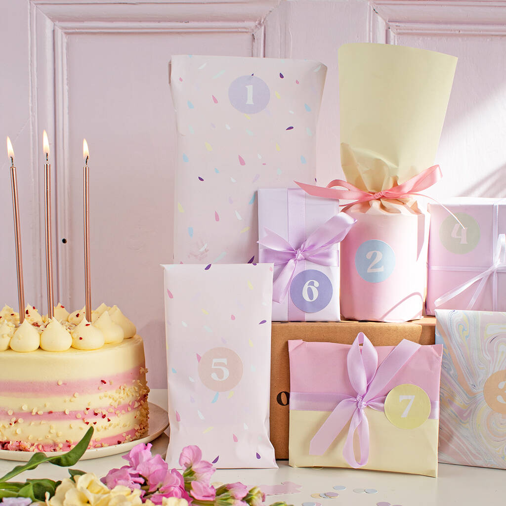 Seven Day Birthday Advent Standard By TreatBox | notonthehighstreet.com