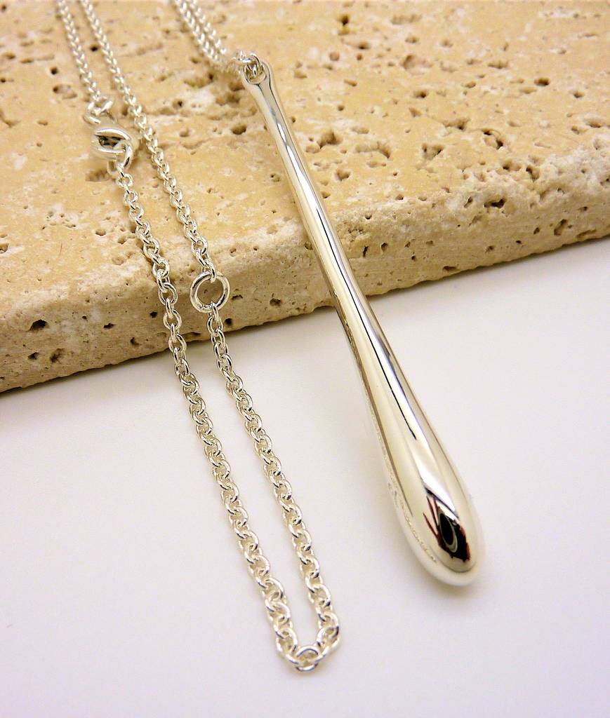 long drop necklace by lucy quartermaine | notonthehighstreet.com