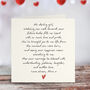 To Daughter On Her Wedding Day Card From Mum By Parsy Designs