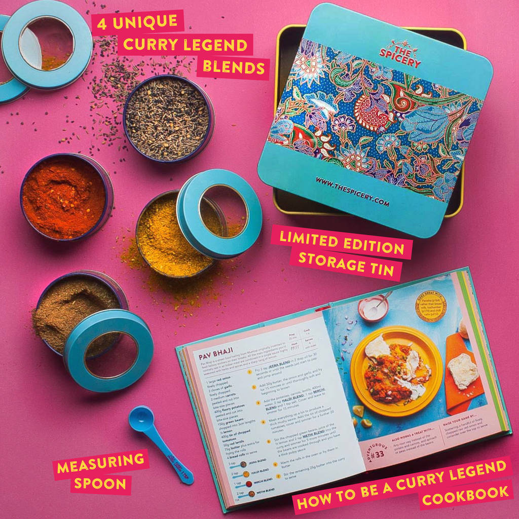 the spicery’s curry legend cookbook kit by the spicery ...