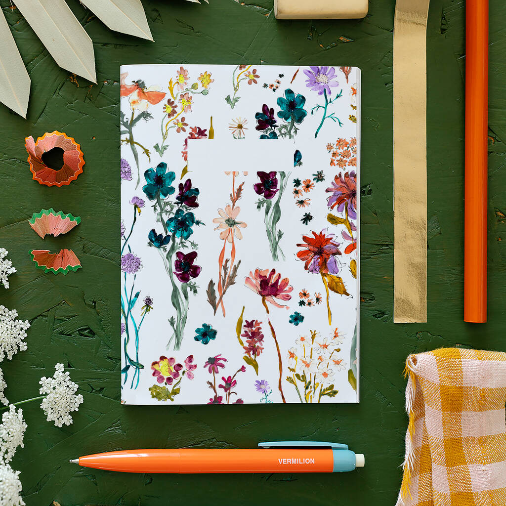 Peony Pattern Notebook Set By Floradore