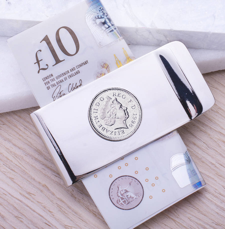 21st birthday 1998 five pence 5p coin money clip by ellie ellie ...