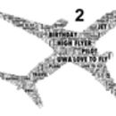 Personalised Aeroplane Word Cloud Print By Unique Word Art ...