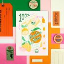 A5 Creative Juice Risograph By Jacqueline Colley | notonthehighstreet.com