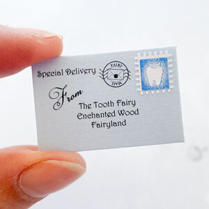 Tooth Fairy Letter For Boy Fairy Mail By Little Letter ...
