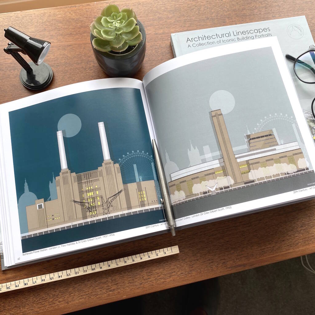 Architectural Linescapes Book By Linescapes | notonthehighstreet.com
