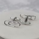 Paper Clip Cufflinks By We Love To Create | notonthehighstreet.com