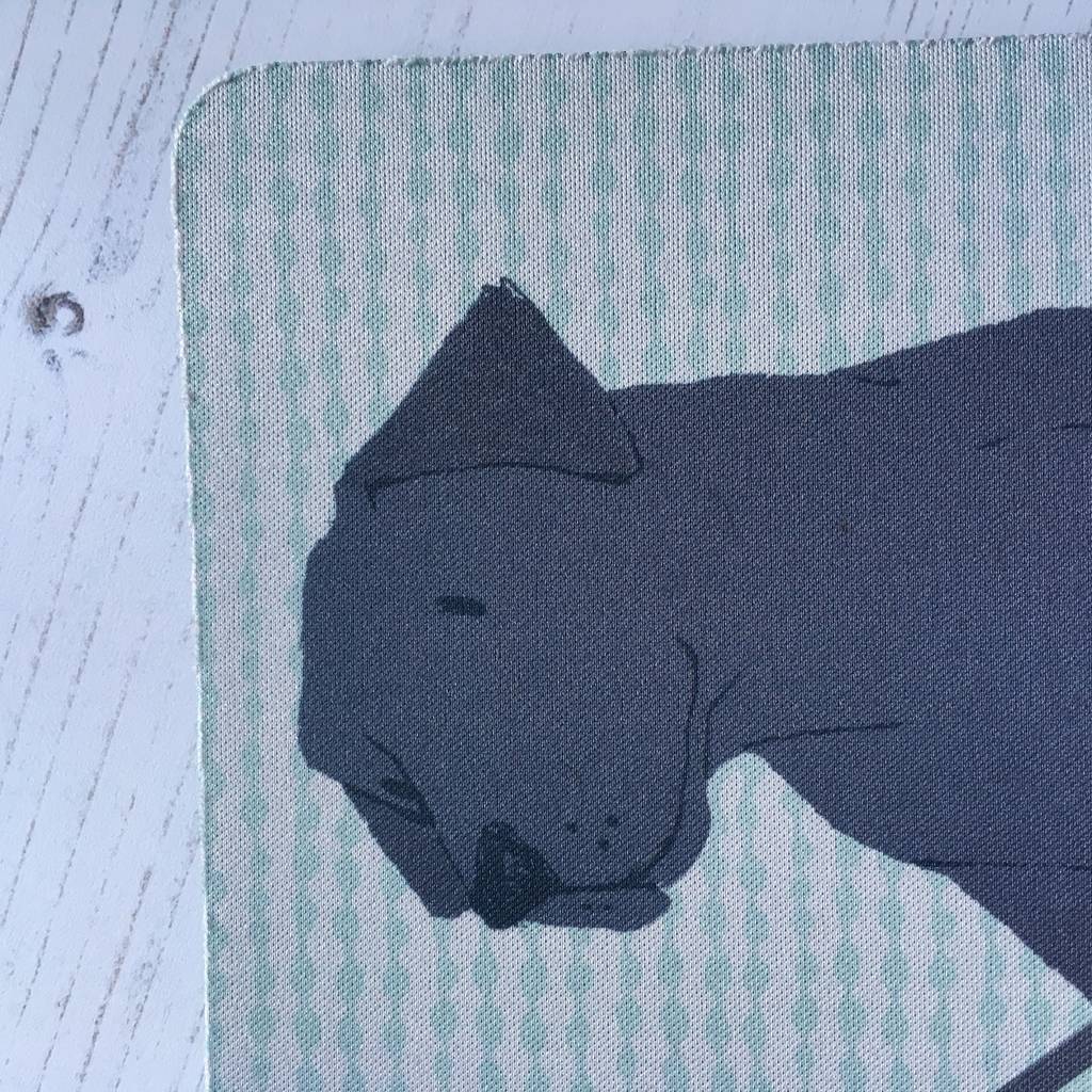 personalised labrador mouse mat by hope and halcyon ...