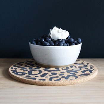 Leopard Cork Mats By Liga | notonthehighstreet.com