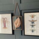 Brass And Glass Copper Leaf Art By London Garden Trading ...