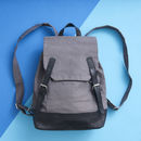 leather backpack by vida vida | notonthehighstreet.com