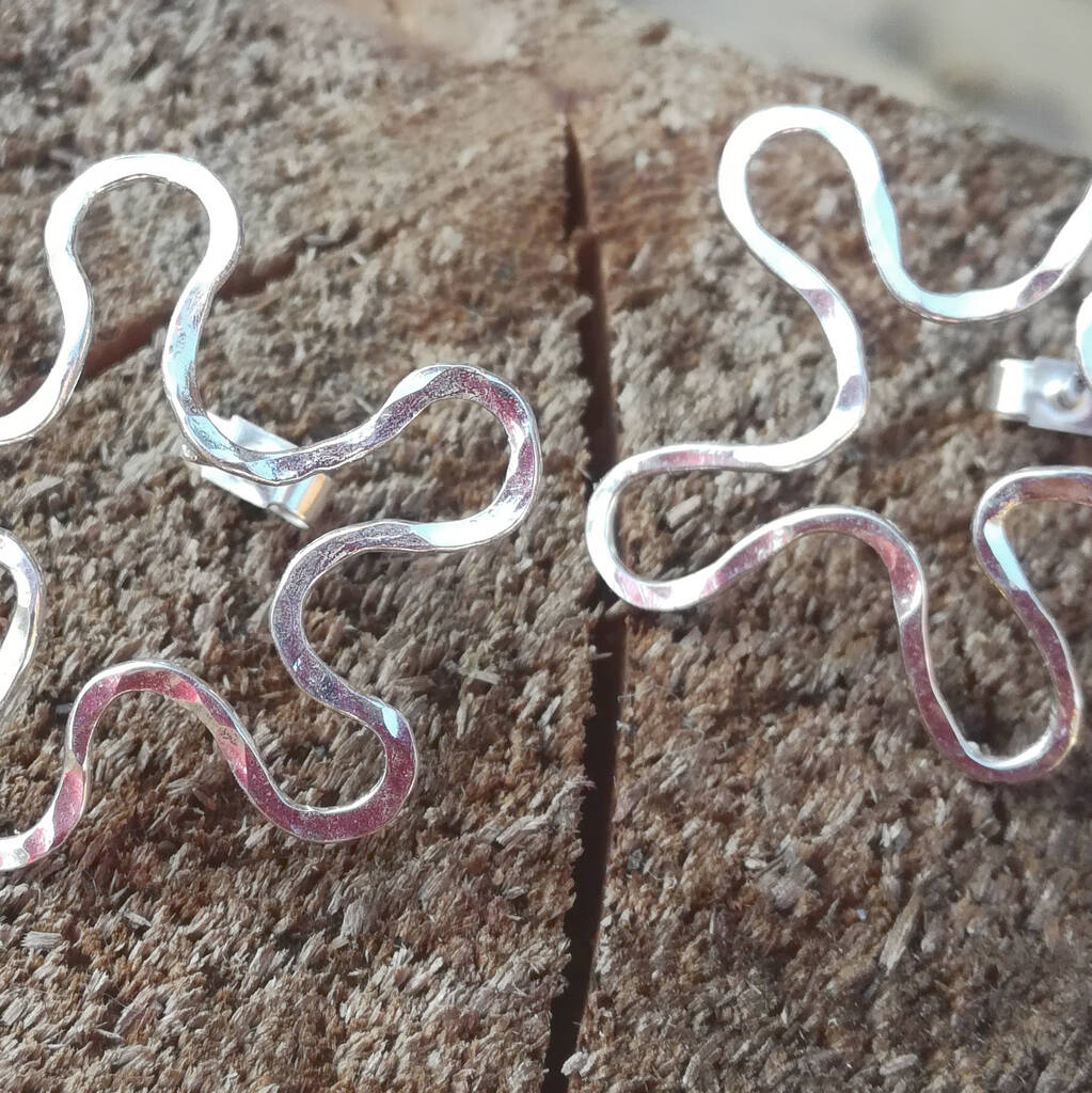 spring special recycled silver earrings by dale virginia designs ...