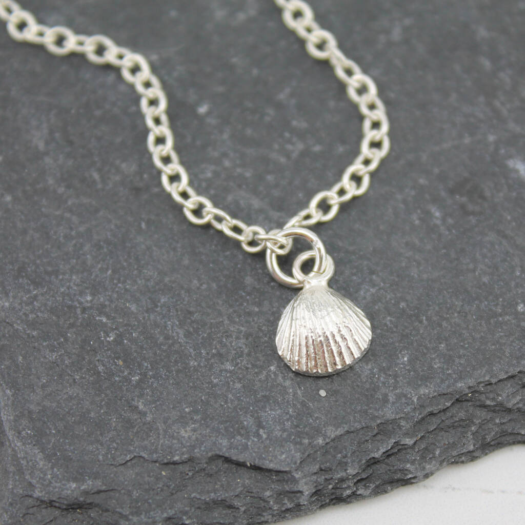 Sterling Silver Cornish Shell Bracelet By Lucy Kemp Silver Jewellery ...