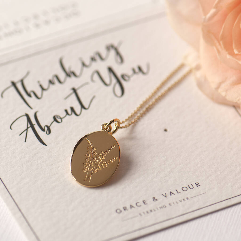 Heather Gold And Silver Flower Necklace By Grace & Valour ...