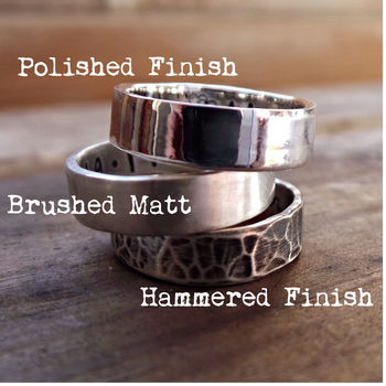 Heart Imprint Personalised Ring By Morgan & French | notonthehighstreet.com