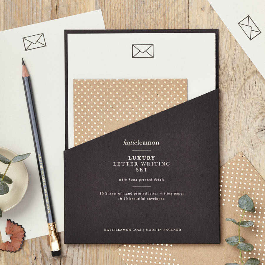 Envelope Letter Writing Set By Katie Leamon Notonthehighstreet