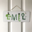 Personalised Children's Door Sign By Karin åkesson Design ...