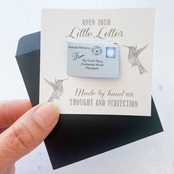 Tooth Fairy Letter For Boy Fairy Mail By Little Letter ...