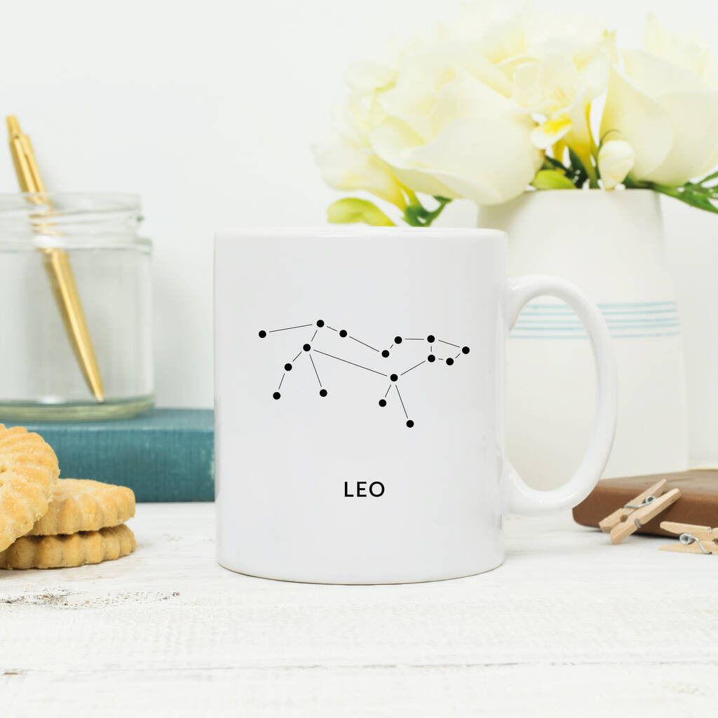 Zodiac Star Sign Constellations Mug By Lovetree Design ...