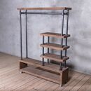 Tay Industrial Style Clothing Storage Unit By Cosy Wood ...