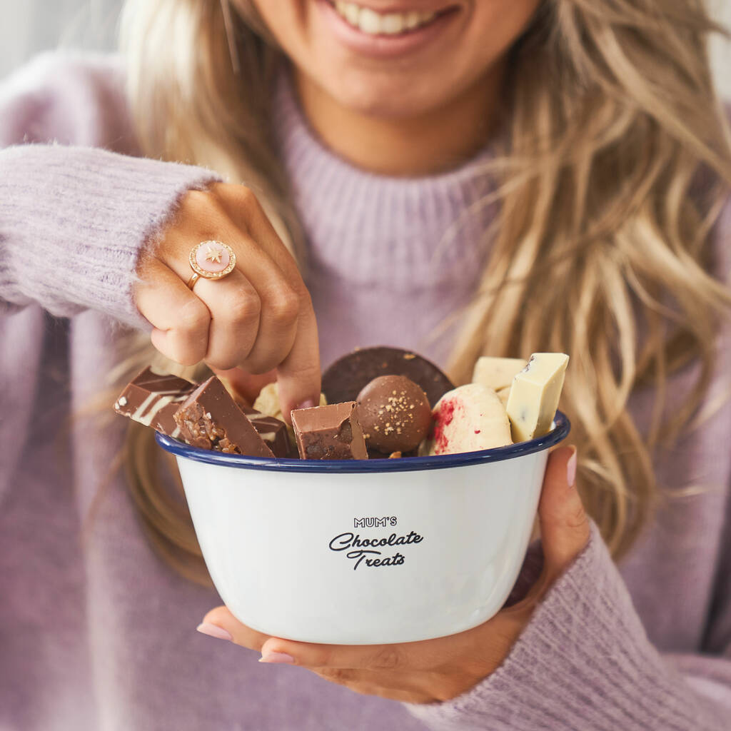 Personalised Chocolate Treats Bowl By Sophia Victoria Joy ...